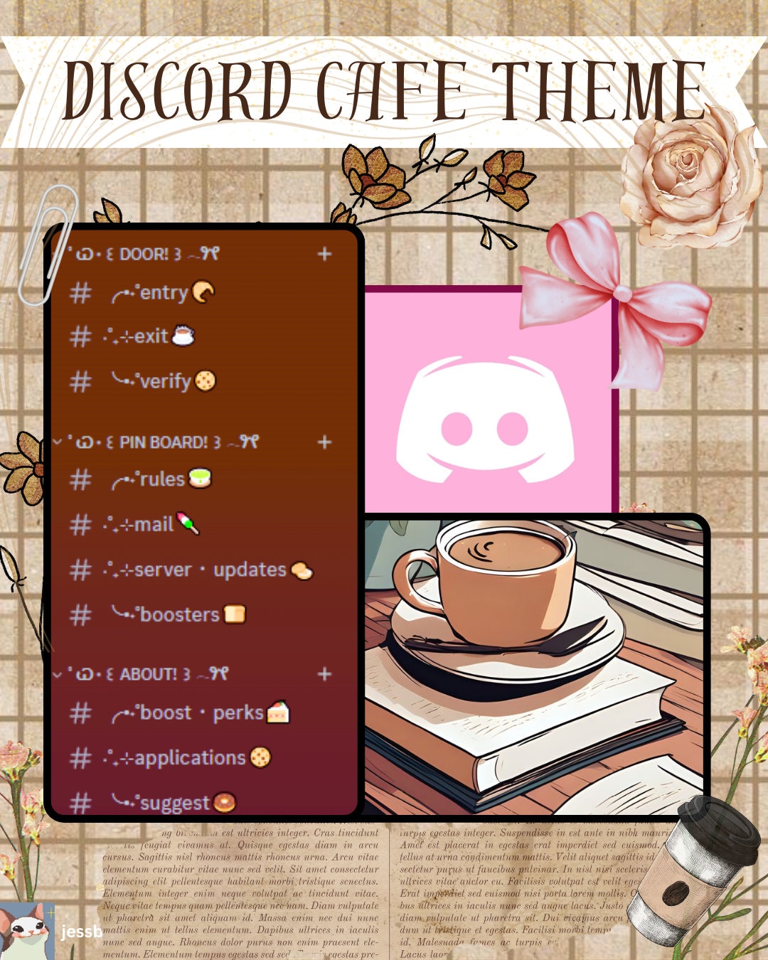 Chill Cafe Discord Server Template (digital Download) - Etsy