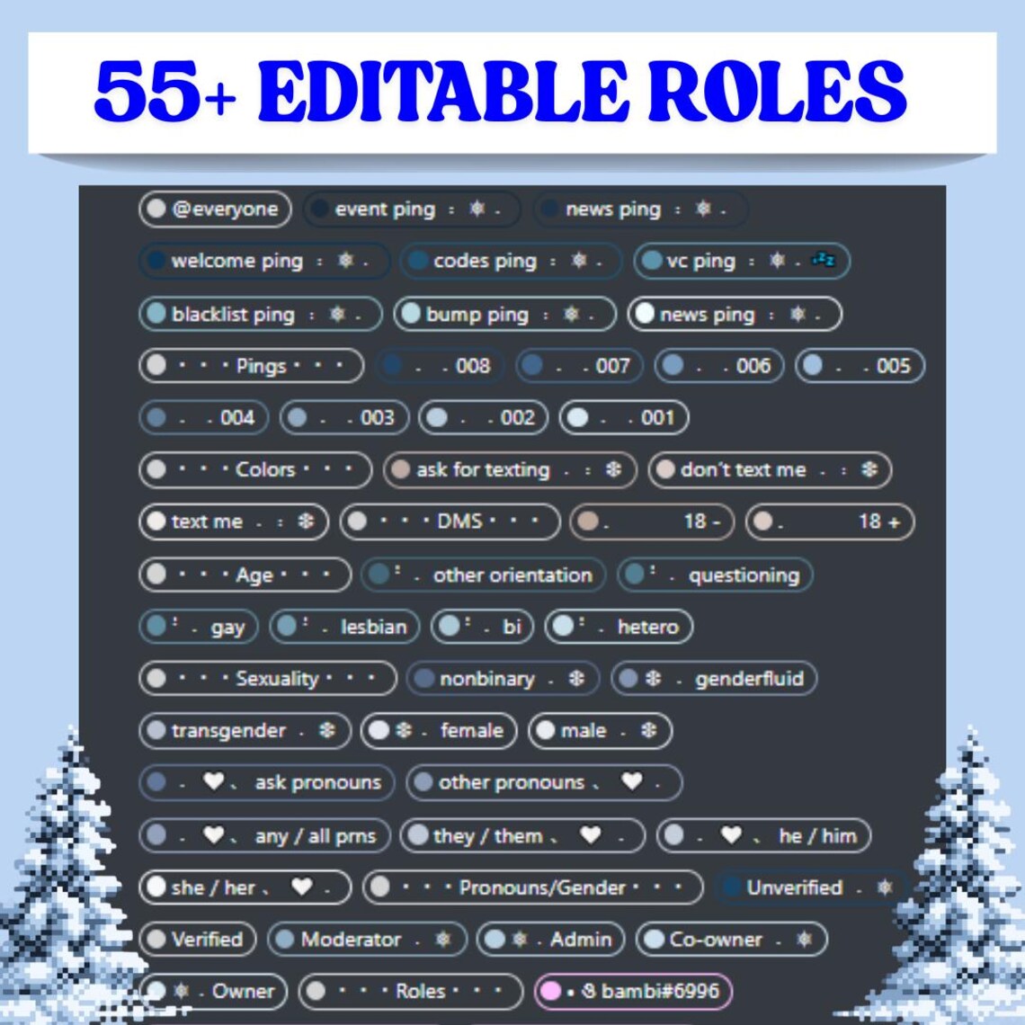 Winter Cottagecore Discord Server Template | Aesthetic Community ...