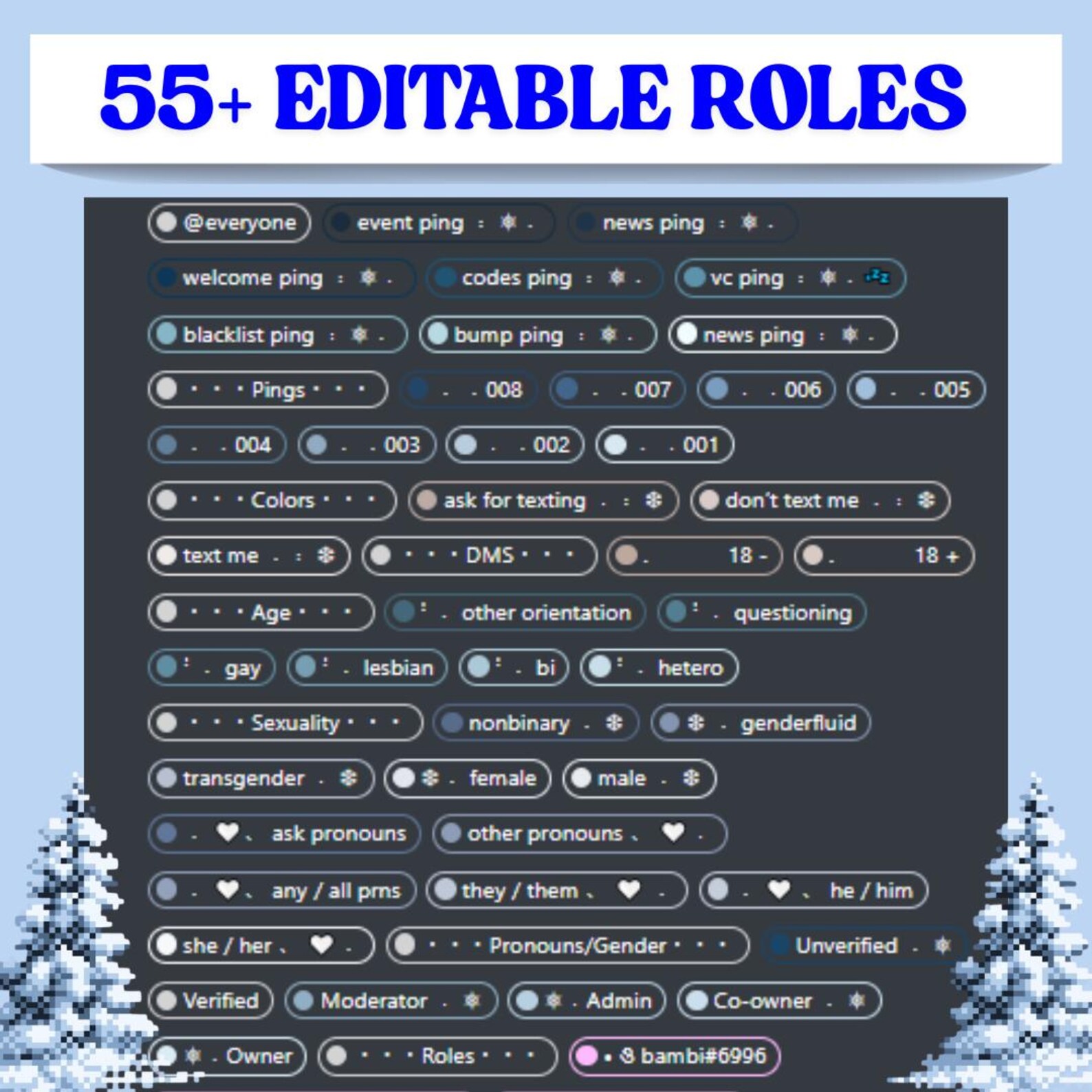 Winter Cottagecore Discord Server Template | Aesthetic Community ...