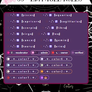Grunge Gothic Discord Server Template: Customizable Community (instant ...