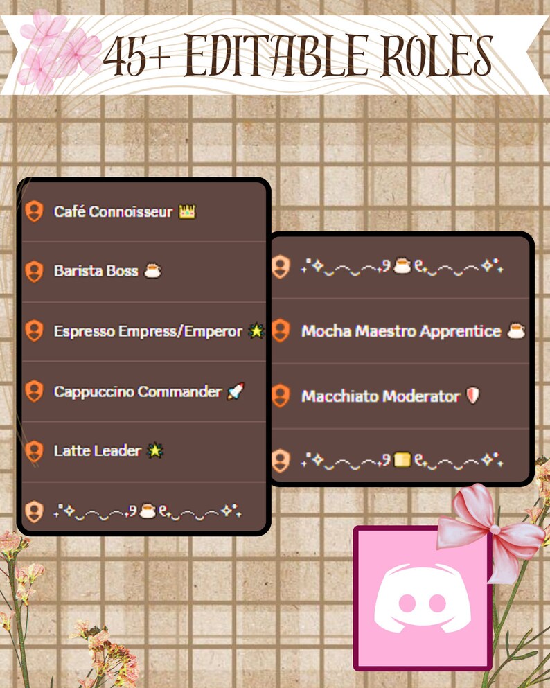 Chill Cafe Discord Server Template (digital Download) - Etsy