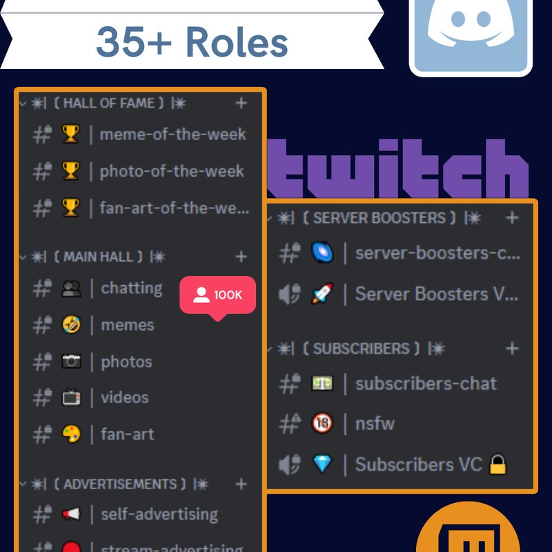 Black and White Discord Banners - Etsy
