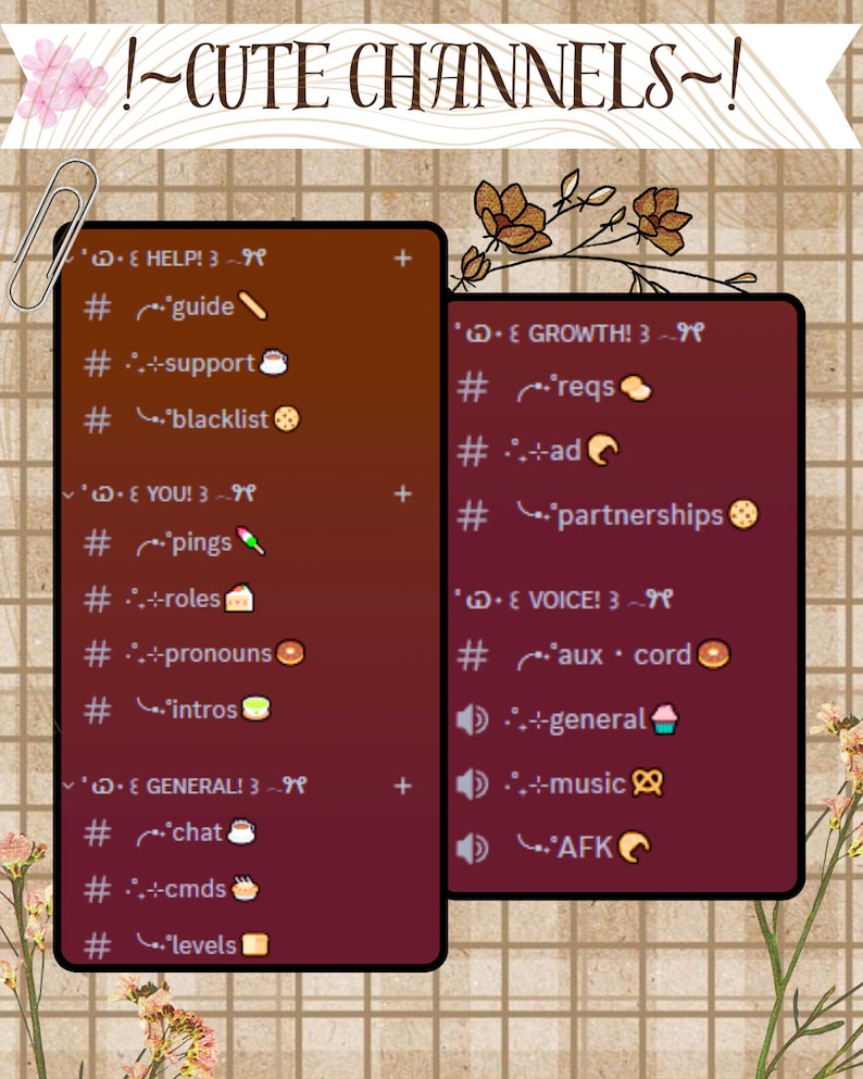 Chill Cafe Discord Server Template (digital Download) - Etsy