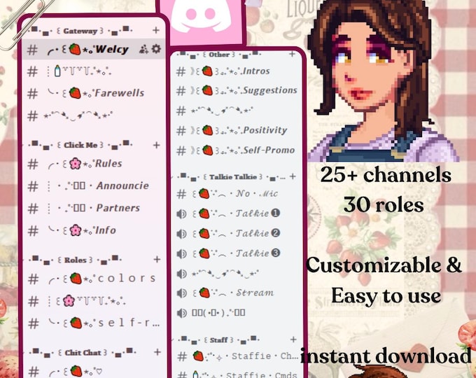 PINK Discord Server | for Streaming, Gaming, Socializing | INSTANT ...