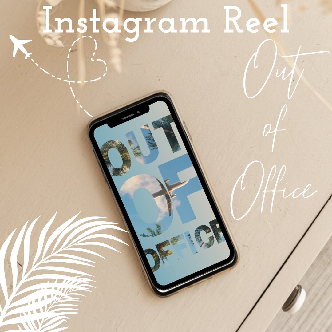 Instagram Reel Out of Office, Vacation Reel, Travel Reel, Travel Video ...