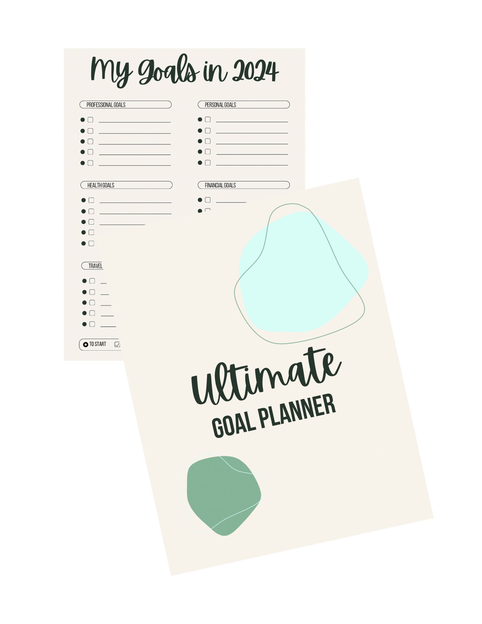Ultimate Goal Planner - Etsy