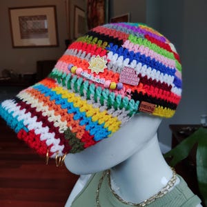 Custom Scrap Crochet Baseball Cap - Made to Order - Etsy