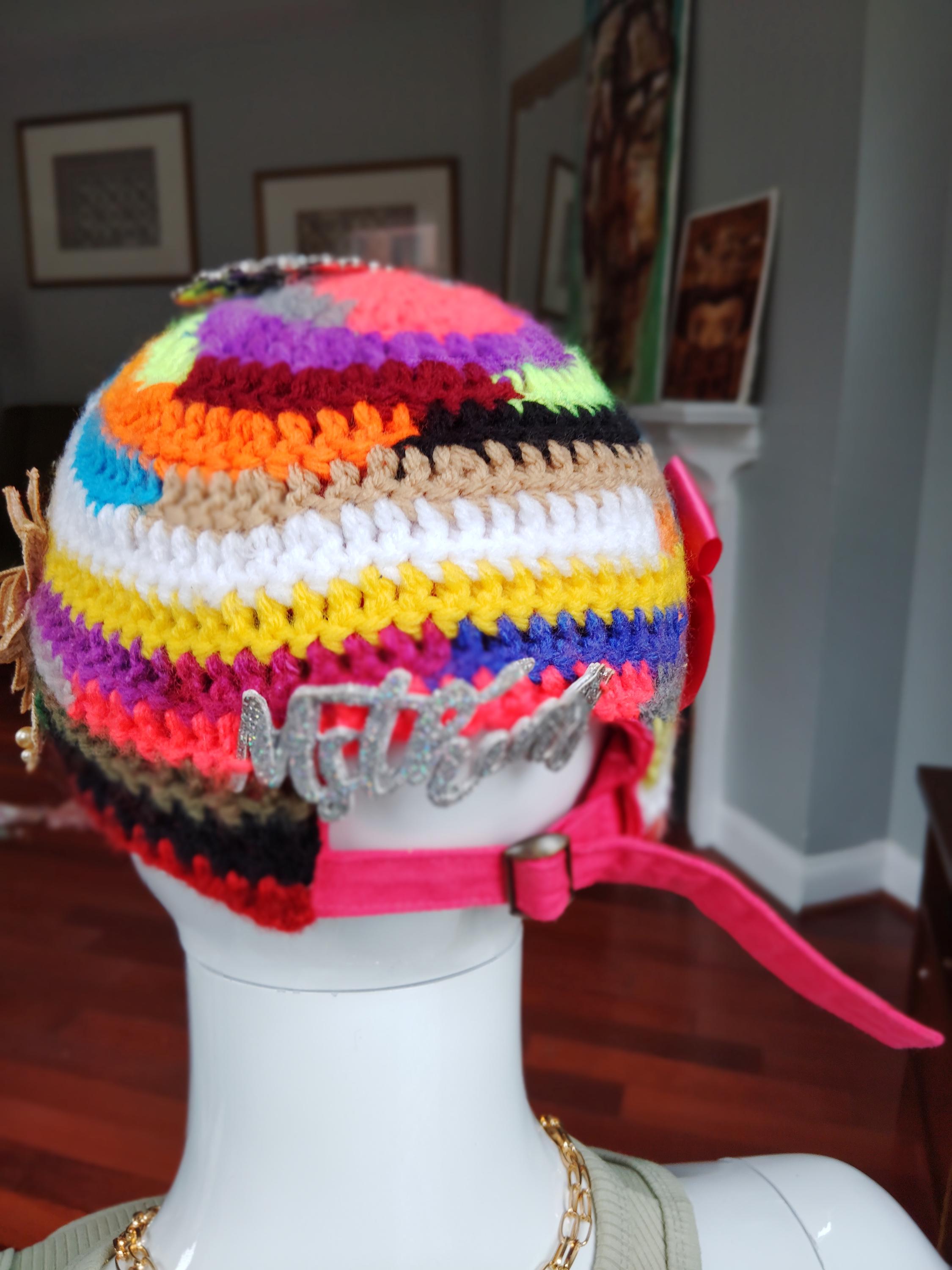 Custom Scrap Crochet Baseball Cap - Made to Order - Etsy