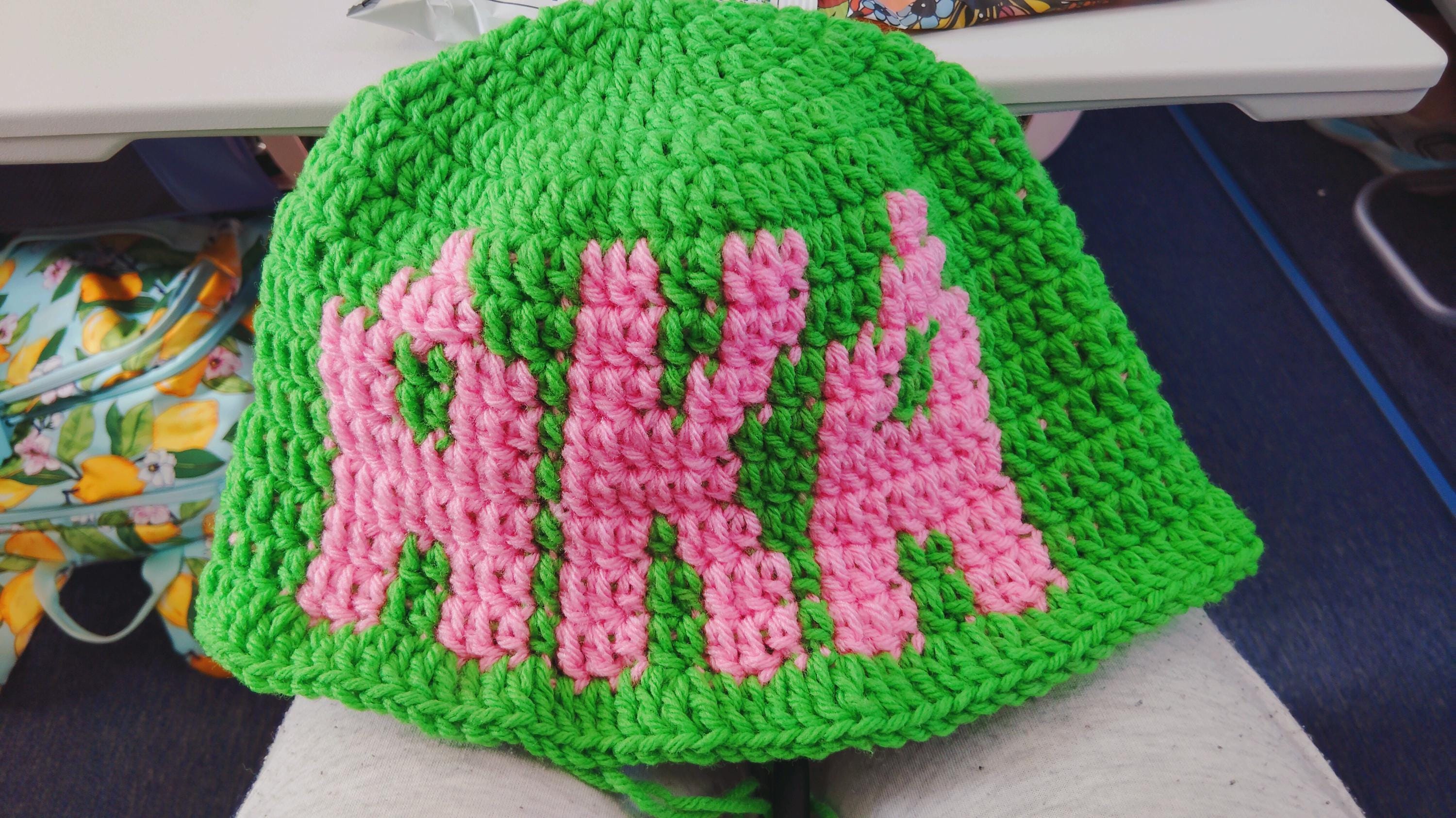 AKA CROCHET BUCKET - Custom-made Bucket Hat - Etsy