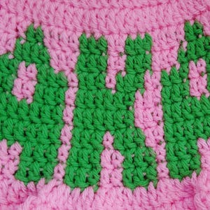 AKA CROCHET BUCKET - Custom-made Bucket Hat - Etsy
