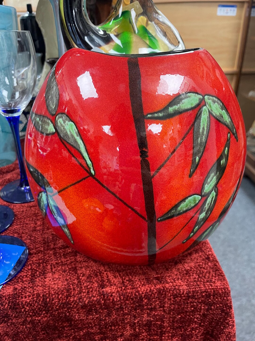 Poole Pottery Bamboo Vase - Etsy