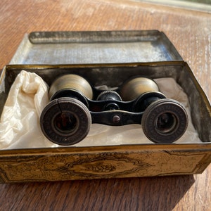 Chevalier Paris Antique Opera Glasses in Original Box - Etsy