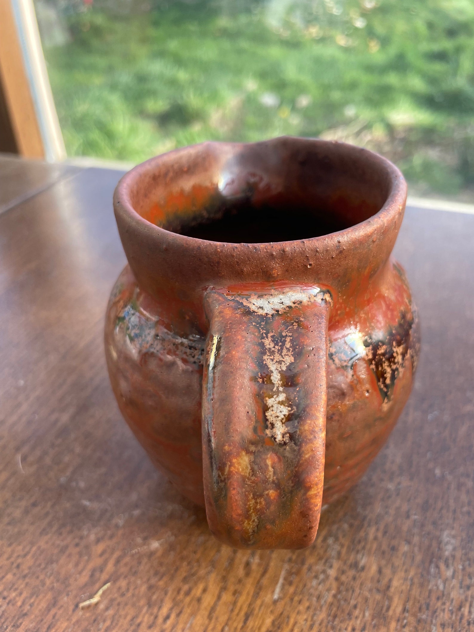Vintage Hand Thrown Studio Art Pottery Jug - Etsy