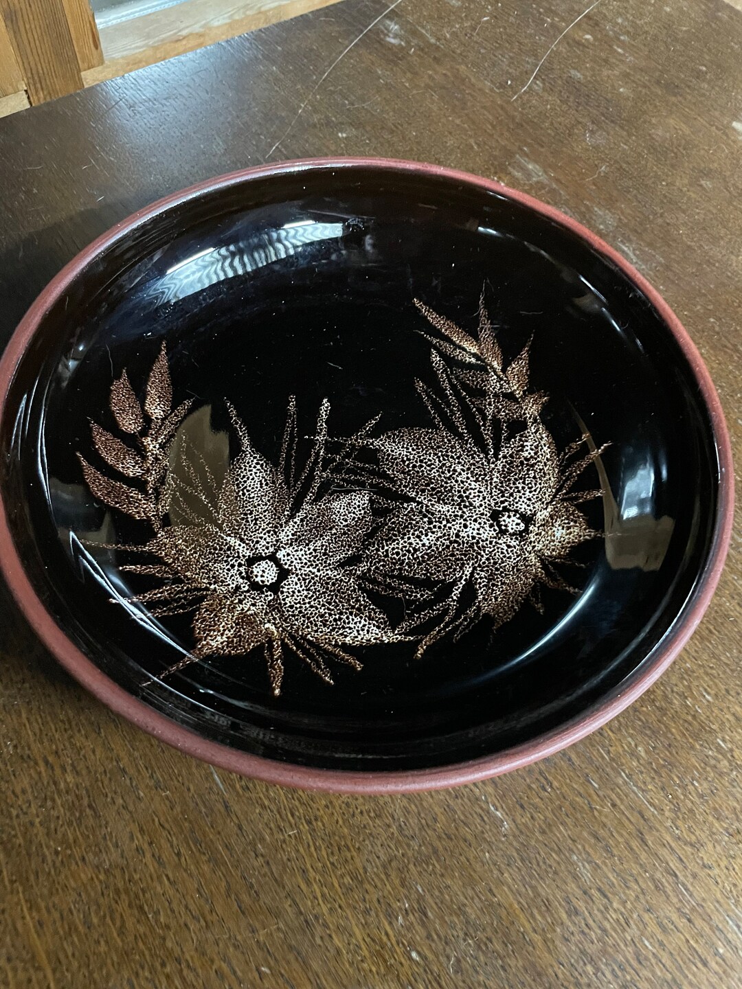 Dark Brown Tenby Studio Pottery Bowl Circa 1970’s - Etsy UK