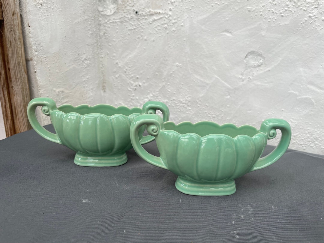 1930’s Wade Pottery Minature Mantle Vases - Etsy