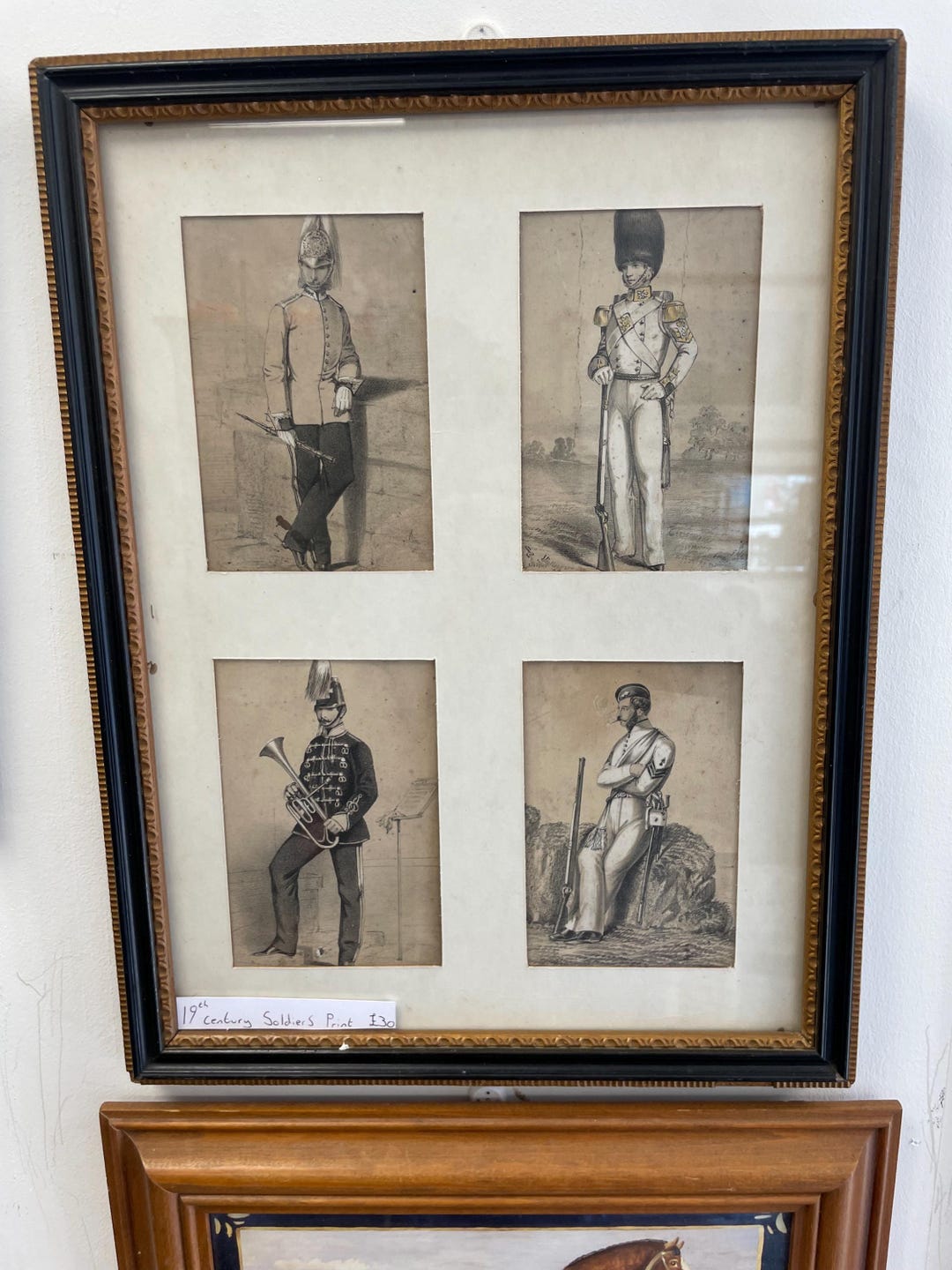 19th Century Soldiers Plates - Etsy