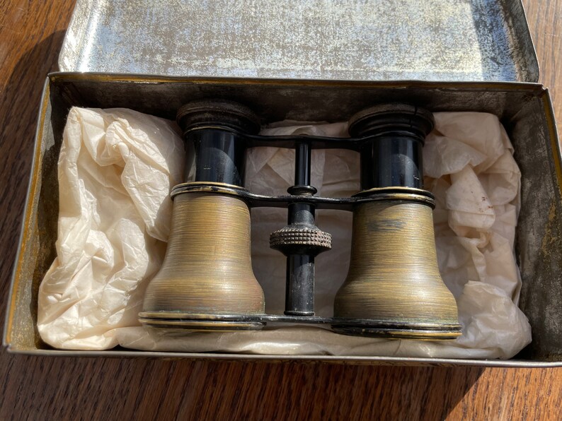 Chevalier Paris Antique Opera Glasses in Original Box - Etsy