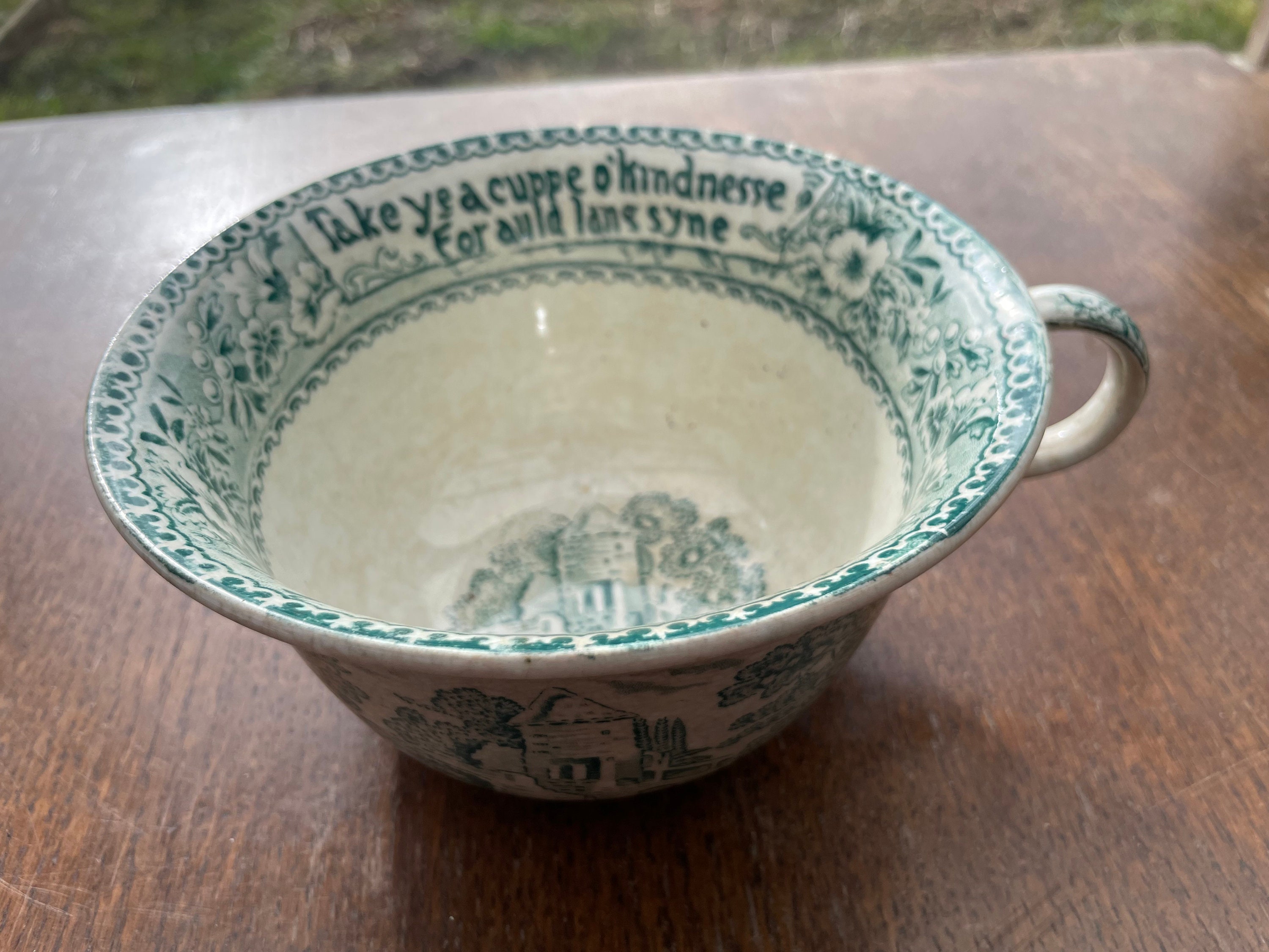 Antique RM Staffordshire England Blue Transferware. Rowland & Marsellus ...