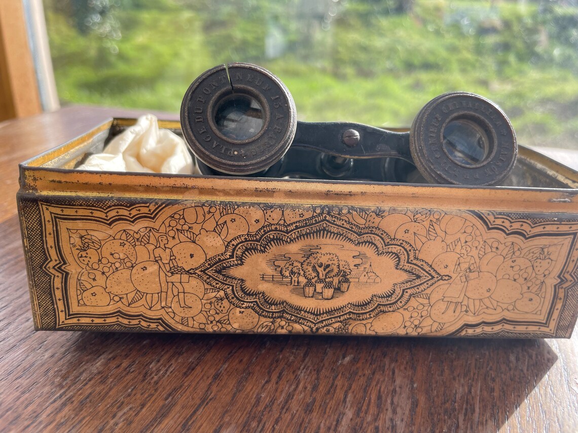 Chevalier Paris Antique Opera Glasses in Original Box - Etsy