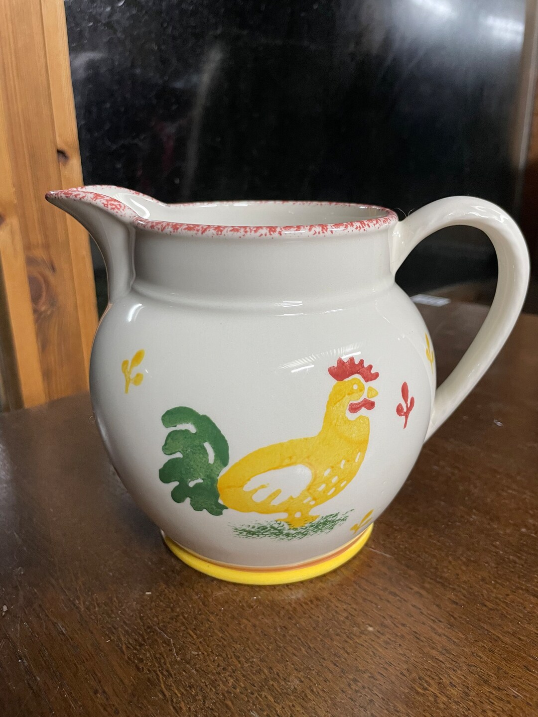 Vintage Laura Ashley Hens Pitcher Jug - Etsy