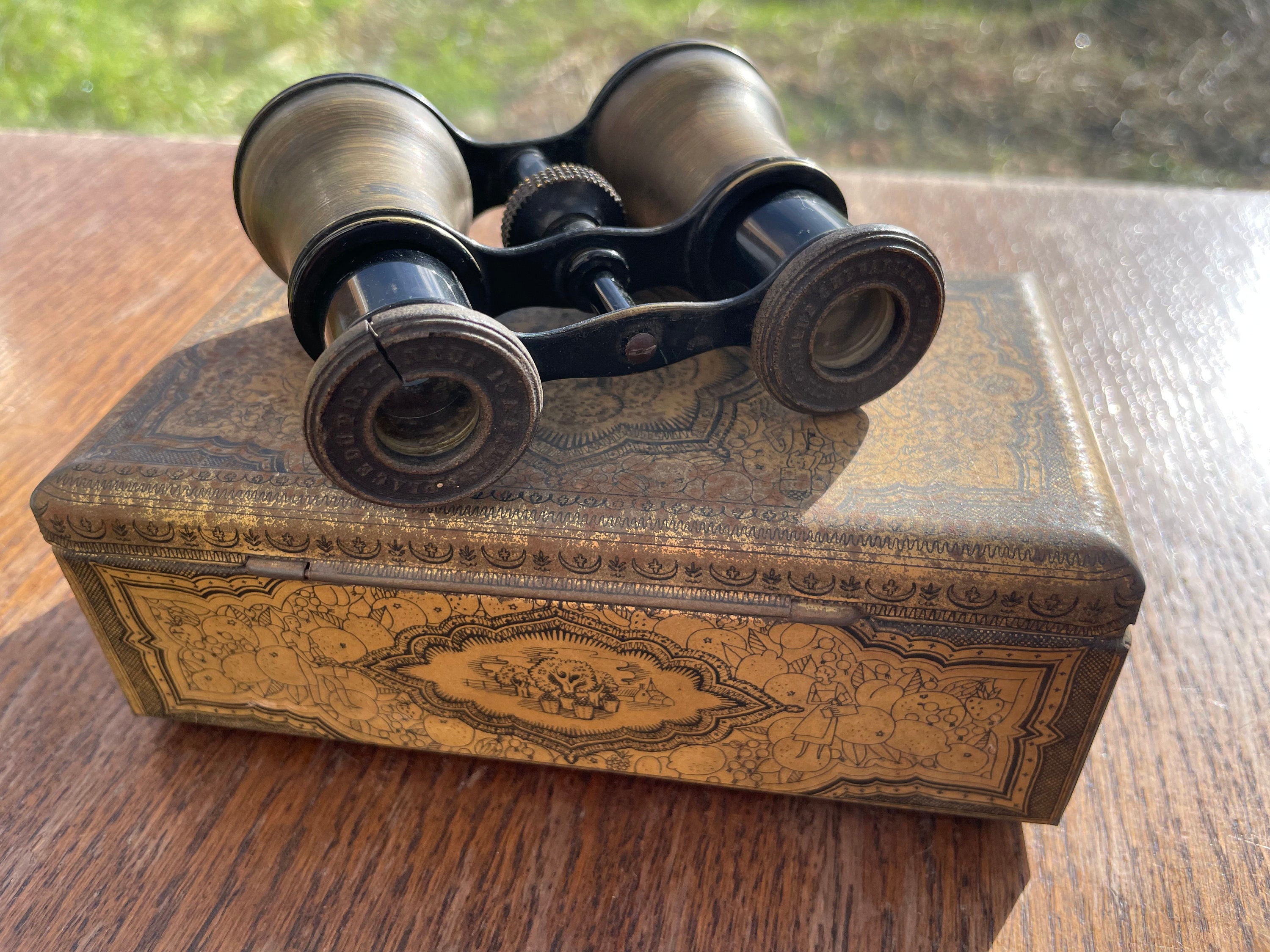 Chevalier Paris Antique Opera Glasses in Original Box - Etsy