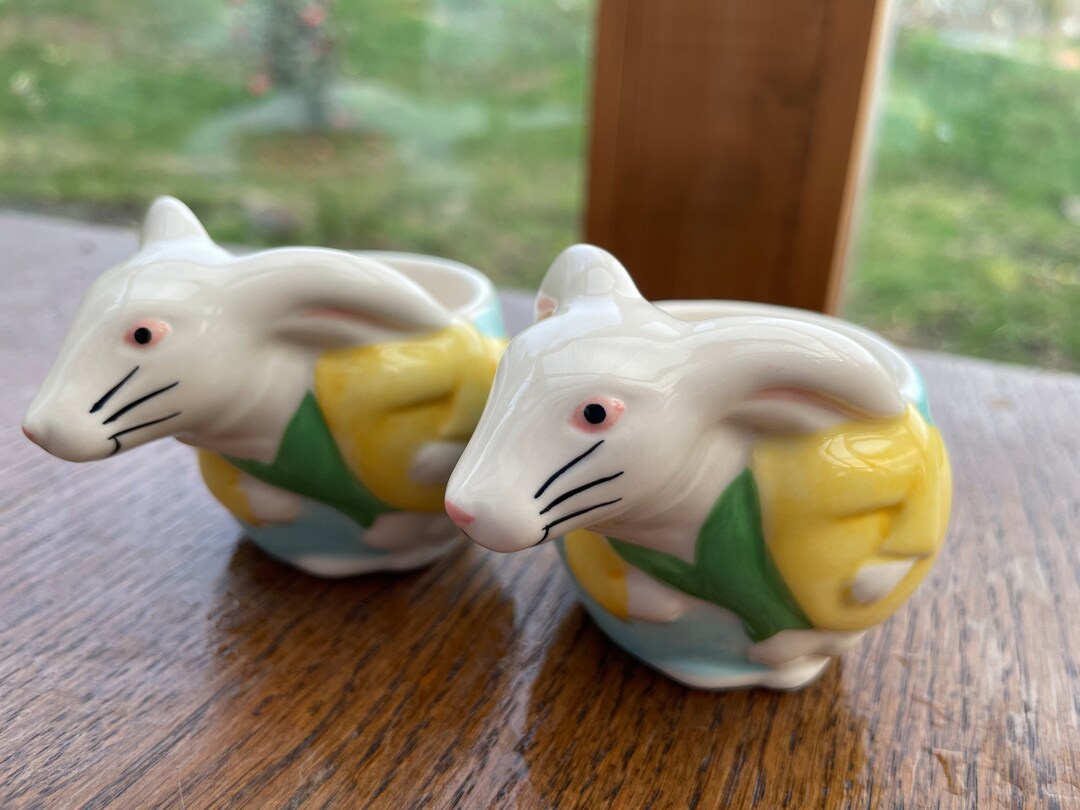 Whittards of Chelsea March Hare Egg Cups - Etsy