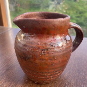 Vintage Hand Thrown Studio Art Pottery Jug - Etsy