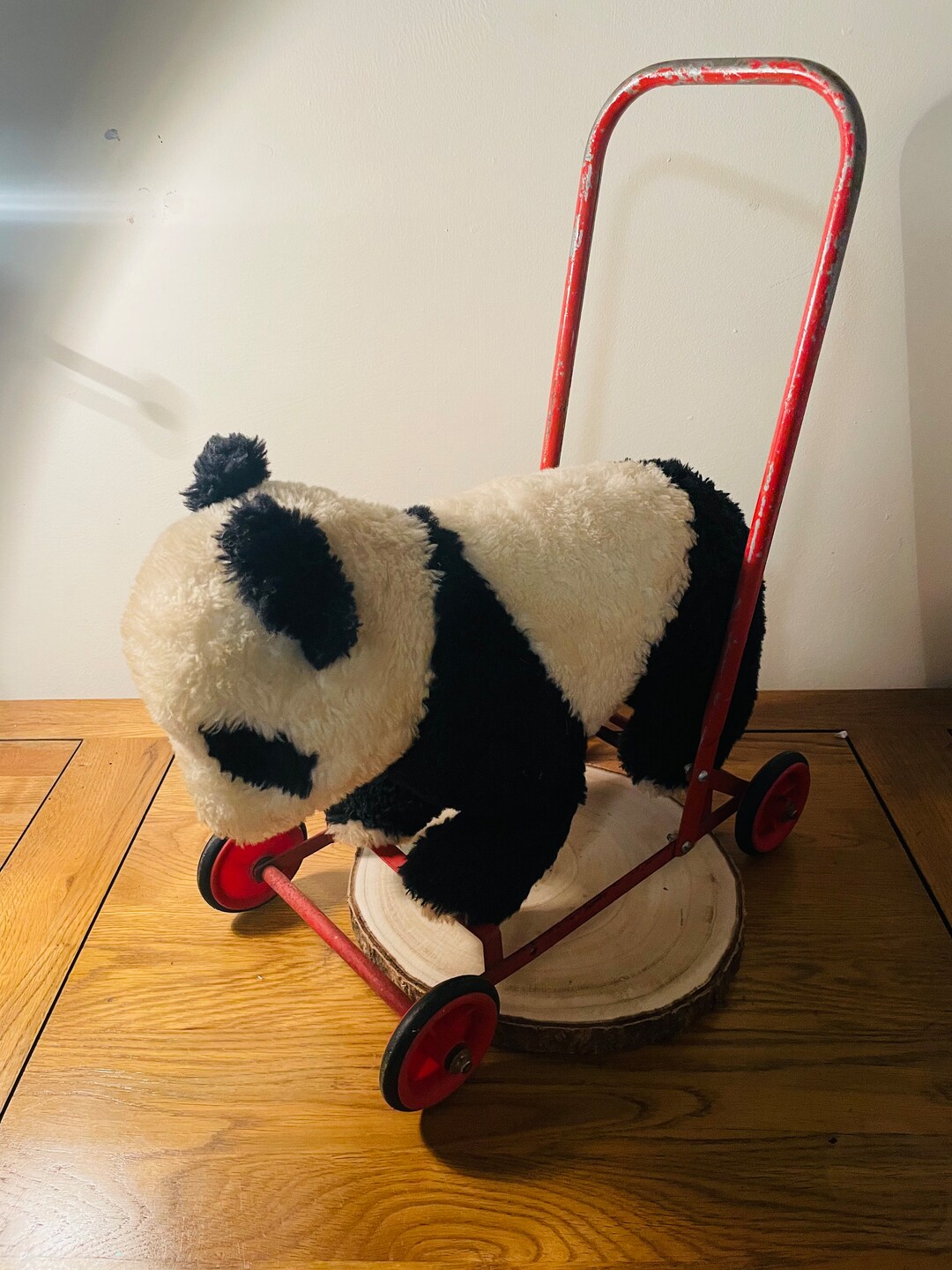Rare Collectible Push Along Panda Toy Dated Pre-1960s. - Etsy