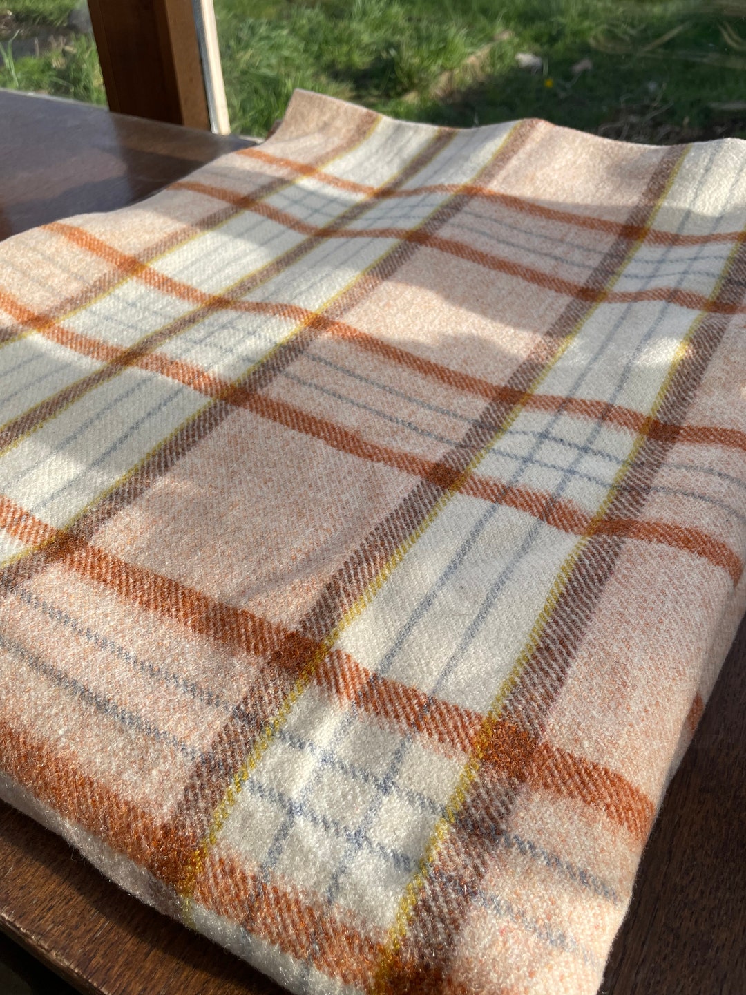 1800’s Pure Welsh Wool Double Weave Herringbone Pattern 88’ by 72’ - Etsy