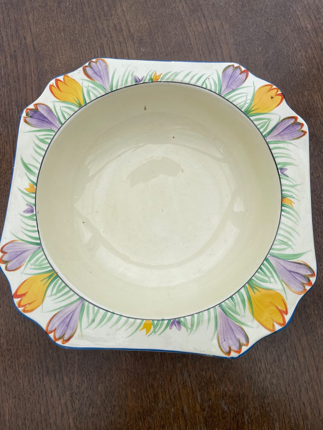 Crown Devon Fieldings Hand Painted Crocus Bowl - Etsy