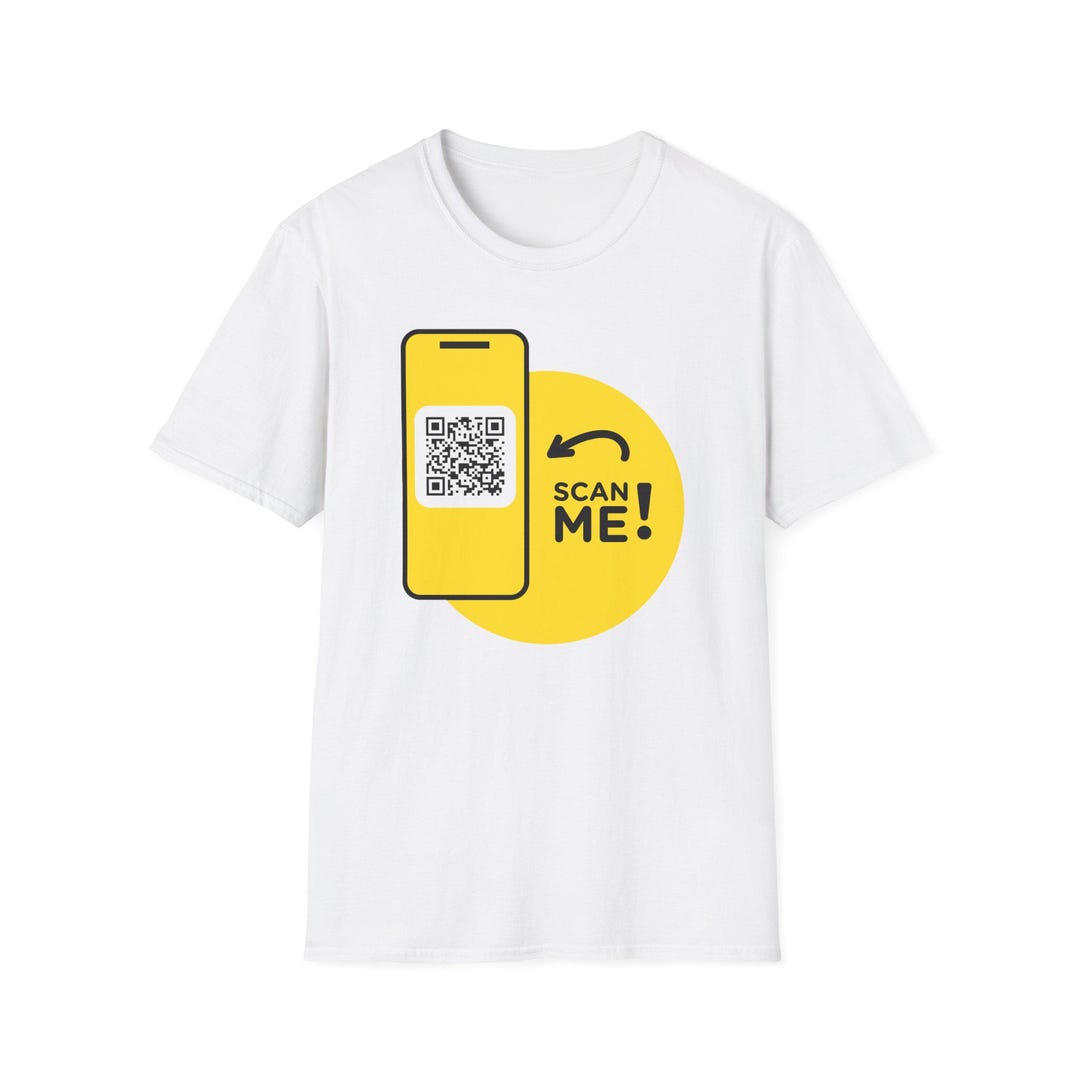 Scan Me T Shirt - Etsy
