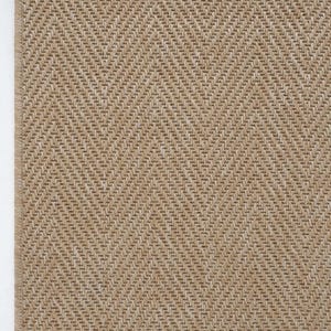 Natural Jute Area Rug – Herringbone Pattern – Washable Boho Rug for ...