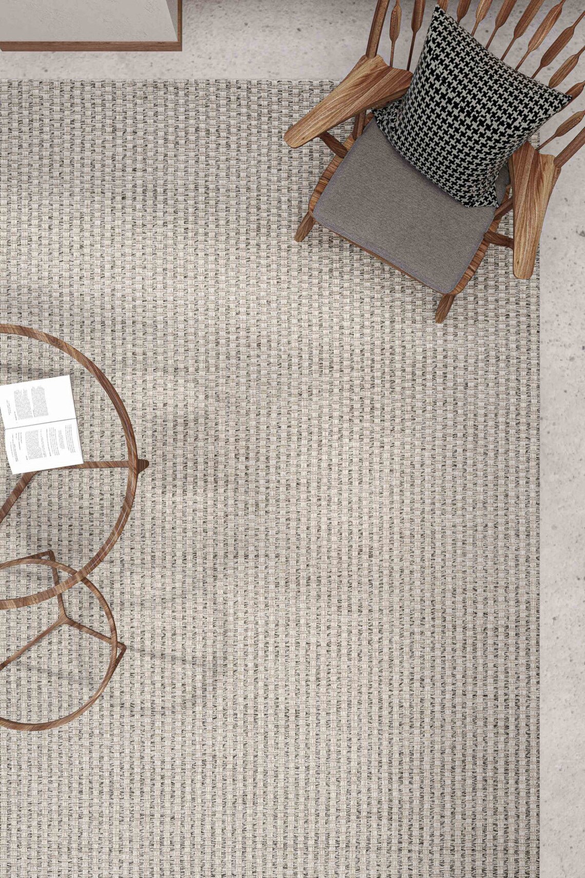 Boho Carpet, Wicker Design Carpet, Gift Indoor and Outdoor Carpet ...
