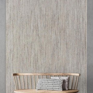 Cream Minimal Rug Carpet, Fringed Carpet, Home Decor Carpet, Point ...