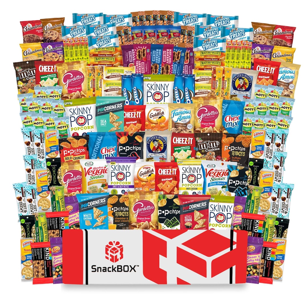 Original Office Variety Catering Snack BOX Care Package (150 Snacks) by ...