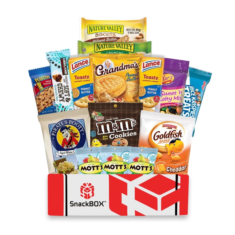College Care Package Snack Box for Students, Military, Halloween ...