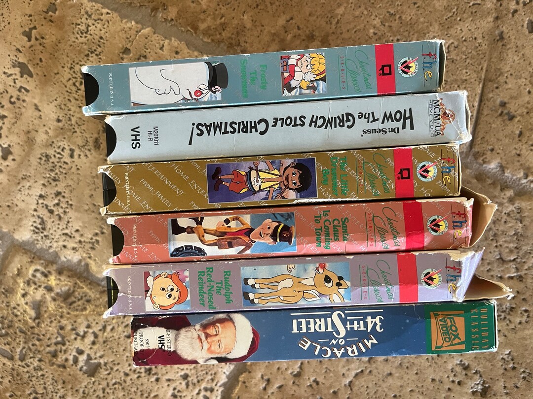 Christmas VHS Tapes - Etsy