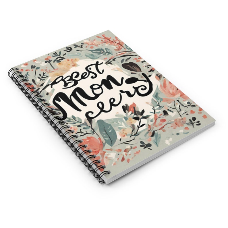 Best Mom Ever Spiral Notebook Ruled Line Mom Mum Mothers Diary Journal ...