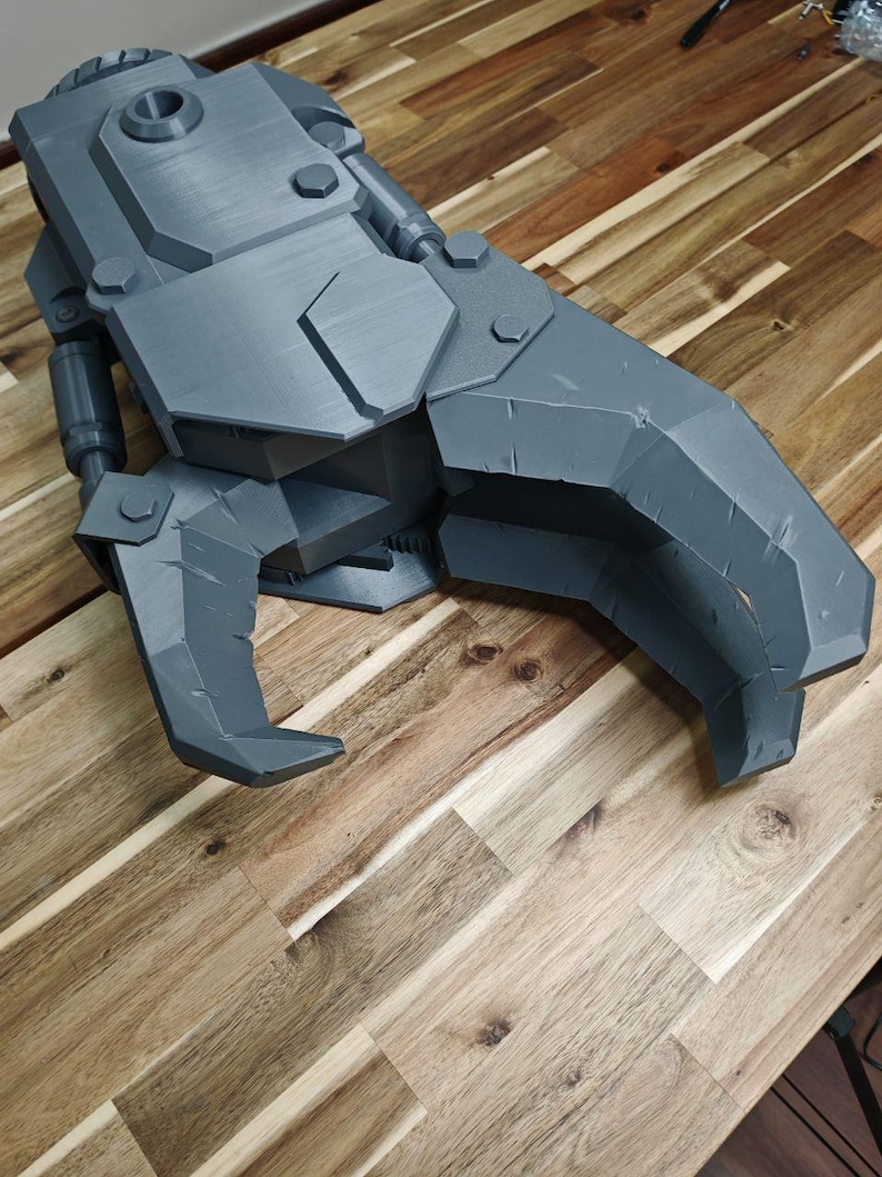 Articulated Fully 3d Printer Power Claw STL, Cosplay Weapon, 3d Print ...