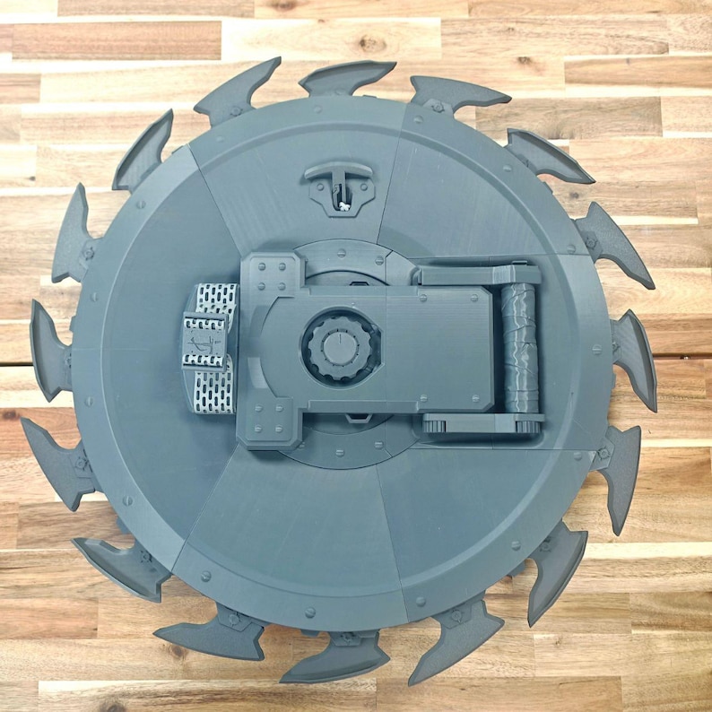DOOM the Dark Ages Shield, Mechanical Version. Functional Cosplay Prop ...