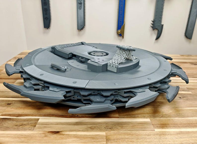 DOOM the Dark Ages Shield, Mechanical Version. Functional Cosplay Prop ...
