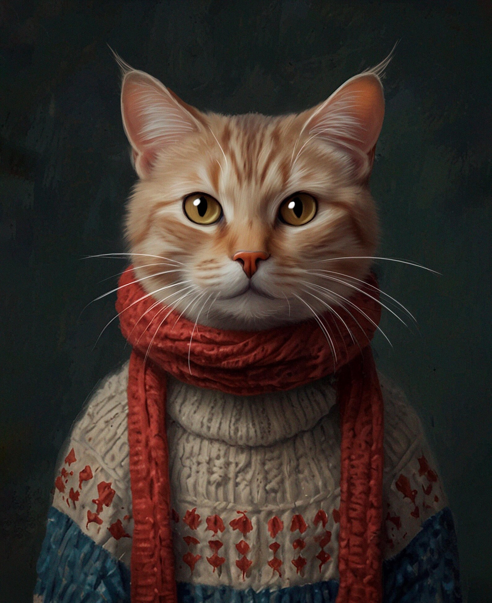 Birthday Gift for Son, Magical Pet Portrait, Custom Pet Wizard, Unique ...
