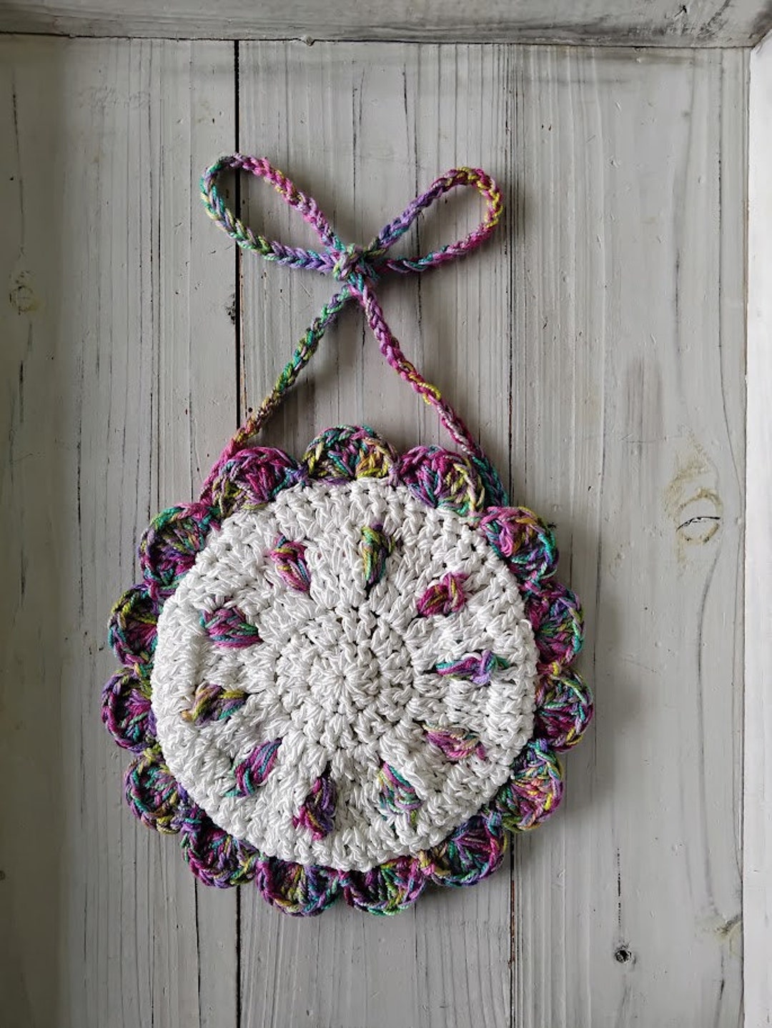 Crochet Downloadable Pattern Daisy Dreams Toddler Purse, Flower Purse ...