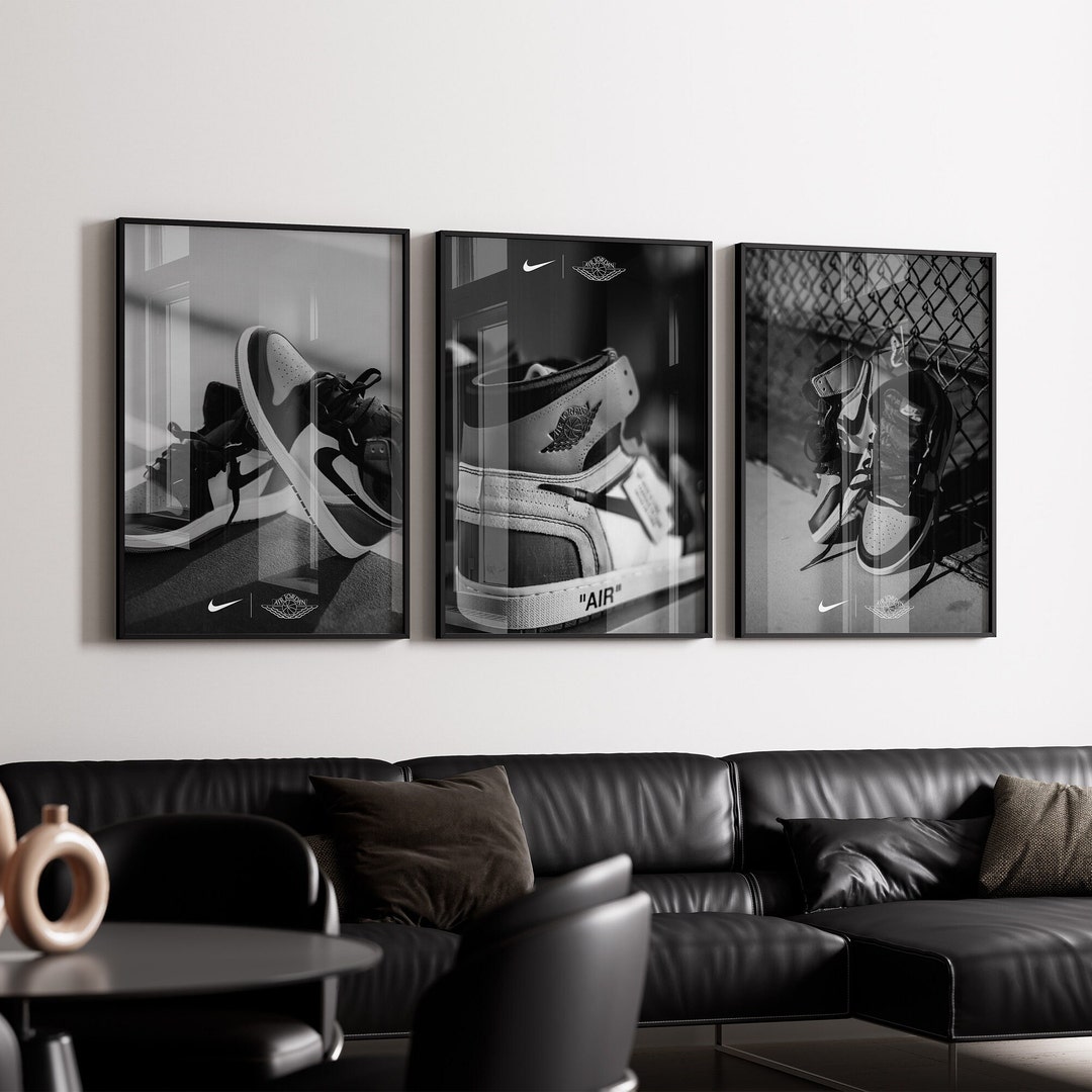 Nike Air Jordan Digital Print Set Nike Air Jordan Posters Perfect Gift ...