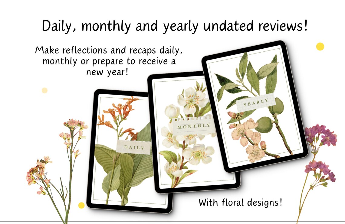 PRINTABLE END OF the Year Gratitude Journal, End of the Month, End of ...