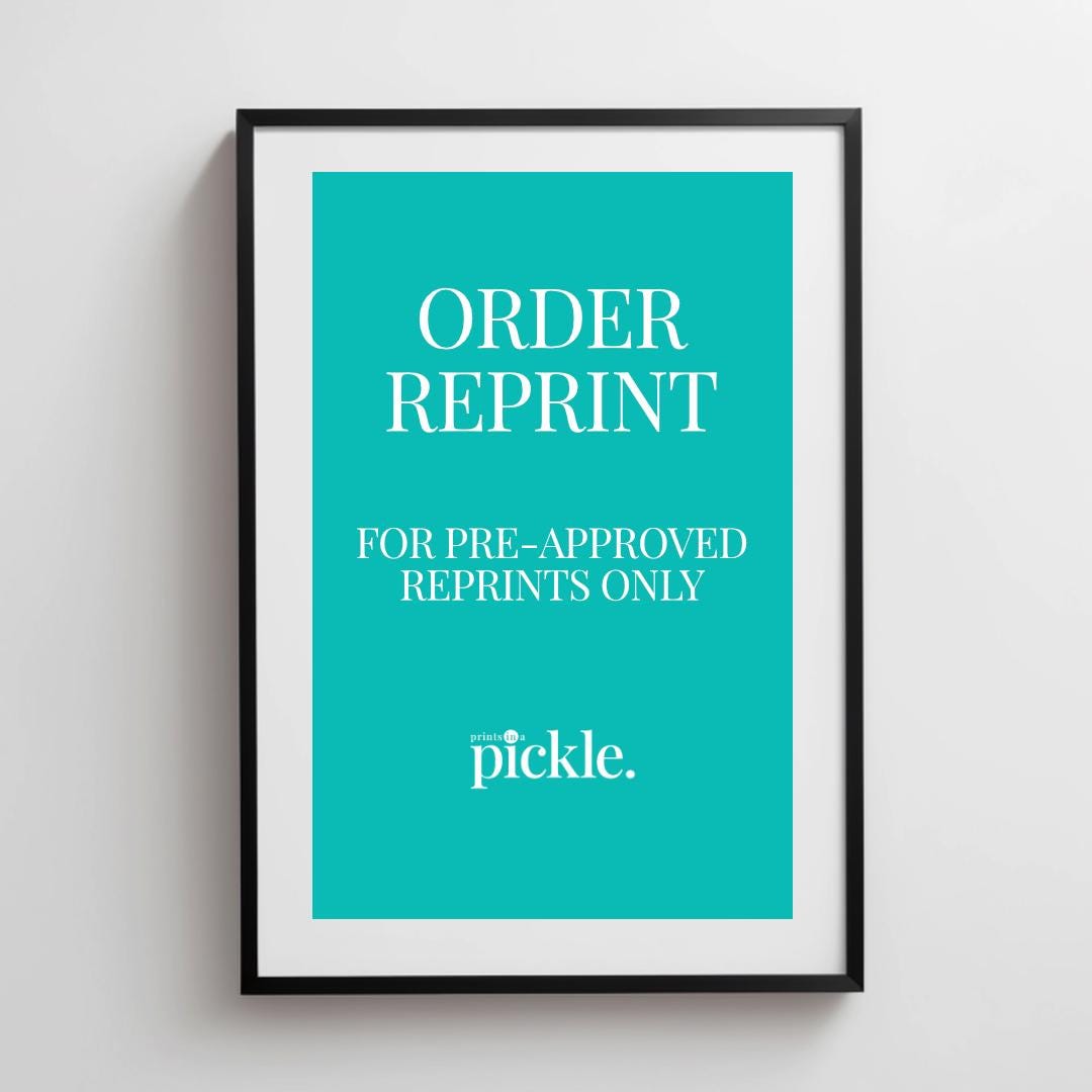 Order Reprint - Etsy UK