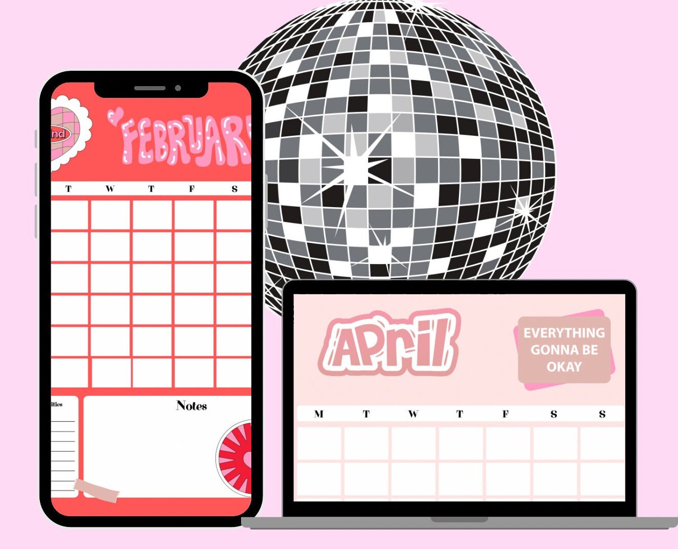 2024 Printable Calander - Etsy