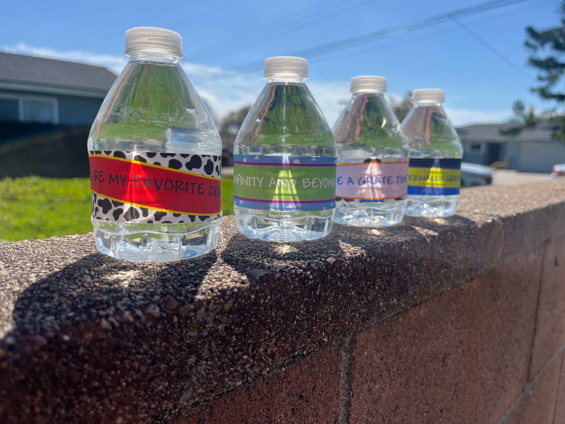 Toy Story Water Bottle Labels! - Etsy