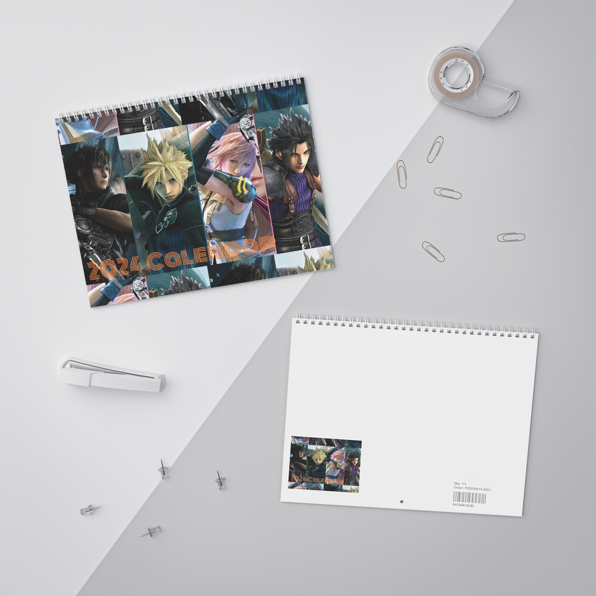 Final Fantasy Franchise Wall Calendar 2024 sold by Rapid Progeny | SKU ...