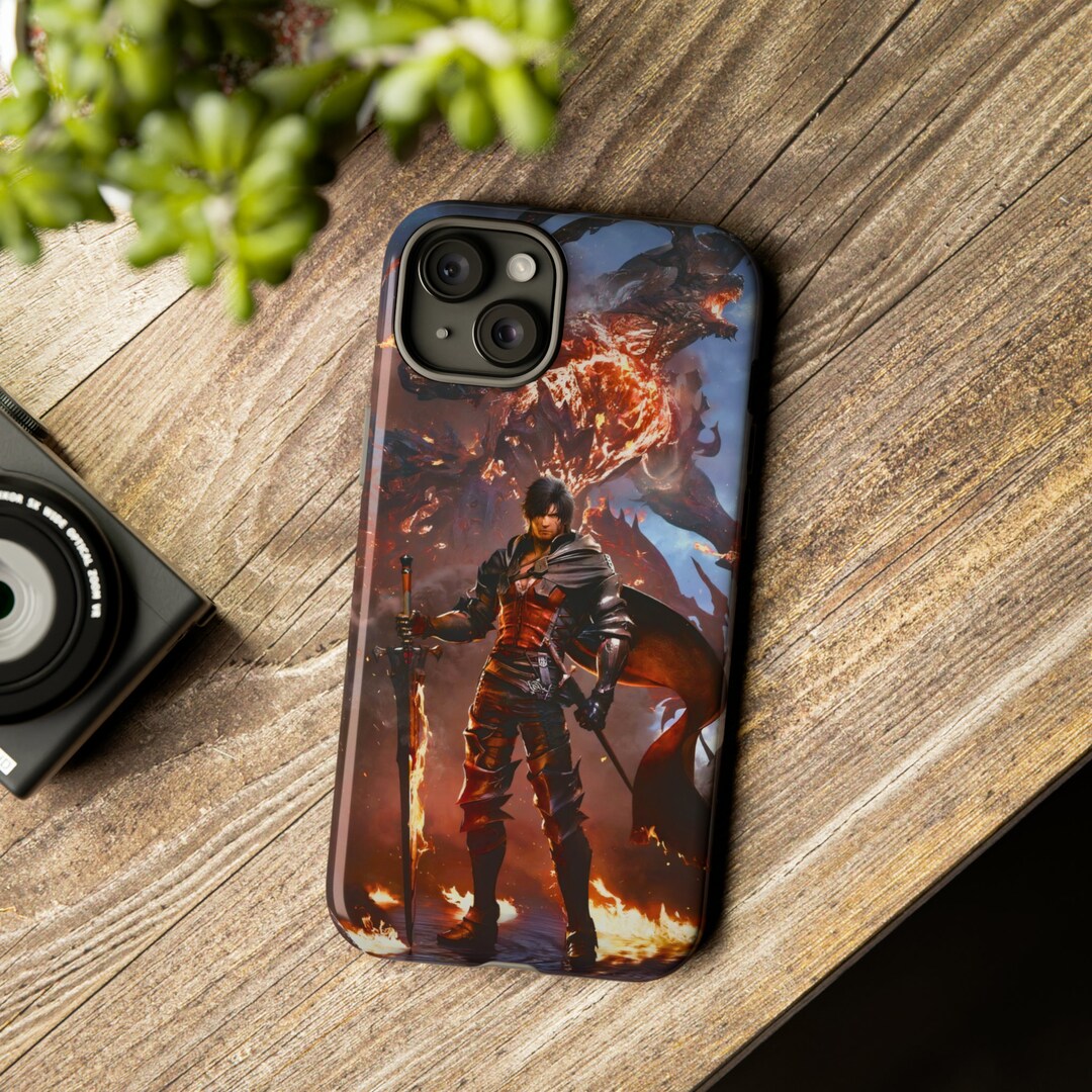 Final Fantasy XVI Clive Rosfield Enhance Tough Phone Cases for iPhone ...